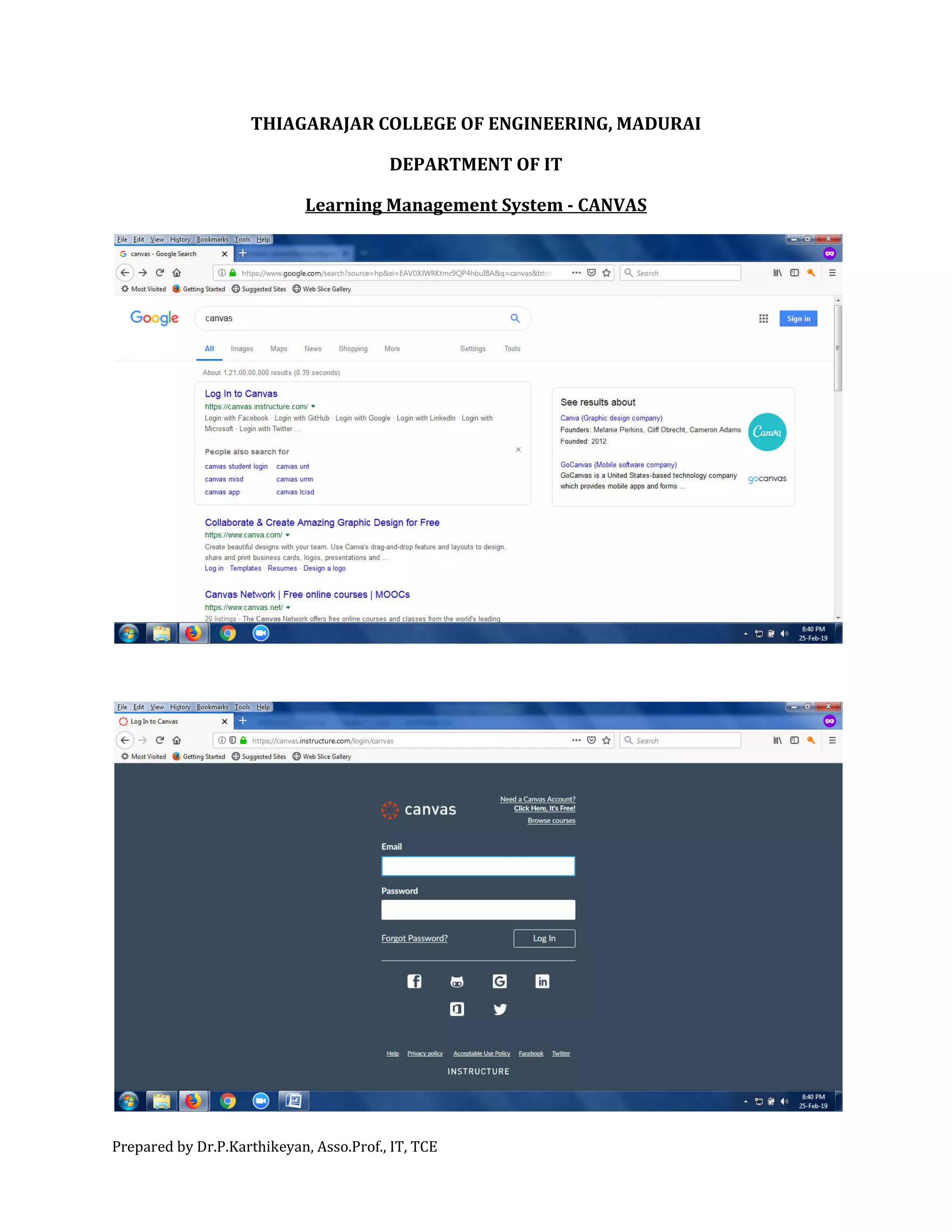 Canvas LMS Creation | PDF