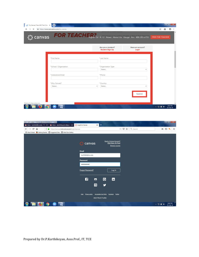 Canvas LMS Creation | PDF
