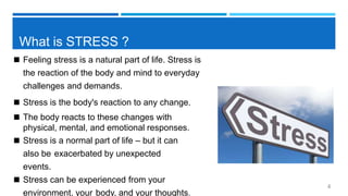 WHAT IS STRESS ? | PPTX