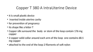 Can We Change the Shape Or the Size Of Copper T 380 A IUD !.pptx
