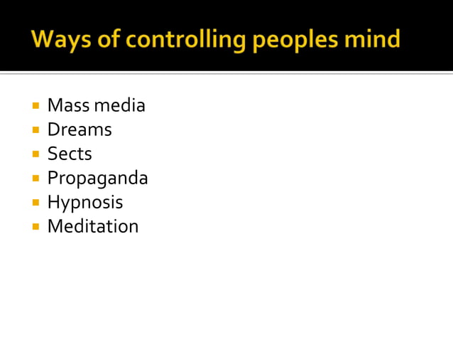 Can we control our mind | PPTX