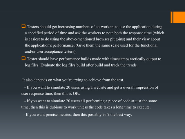 Can We Do Performance Testing Manually Pptx Web Development Internet