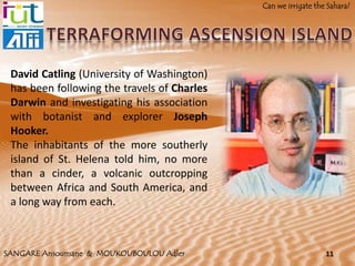 Can we irrigate the sahara | PPTX