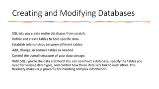 Can we use SQL in java.pptx.Join SQL Training in Chandigarh | PPT