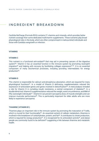 CanXida ReCharge (Formula RCH) Whitepaper | PDF | Digestive Disorders ...