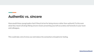 Can you be an authentic leader? | PPT