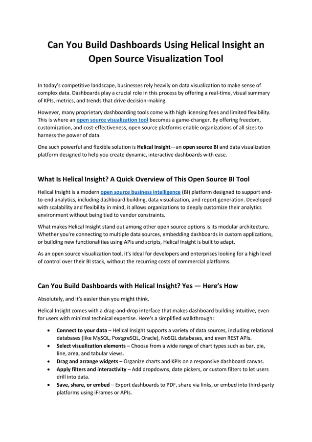 Can You Build Dashboards Using Open Source Visualization Tool.pdf