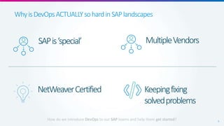Can you do DevOps in SAP (DevOps -> SAP) | PPTX | Web Development ...
