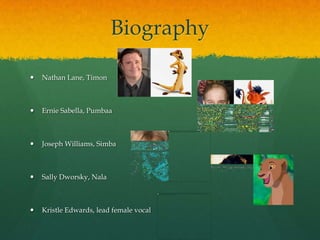 Can you feel the love tonight | PPTX