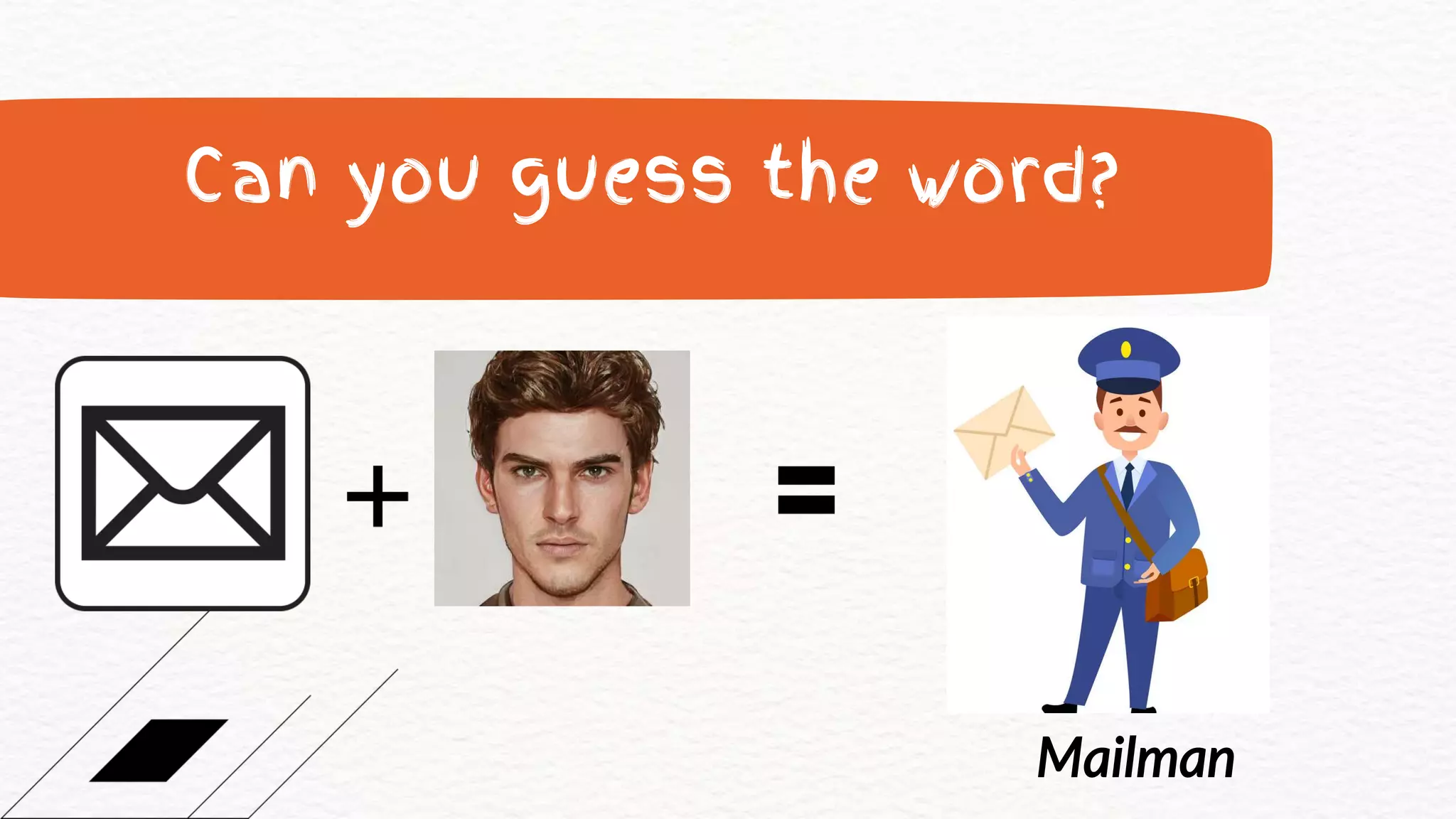 Can you guess the words with pictures? | PPTX