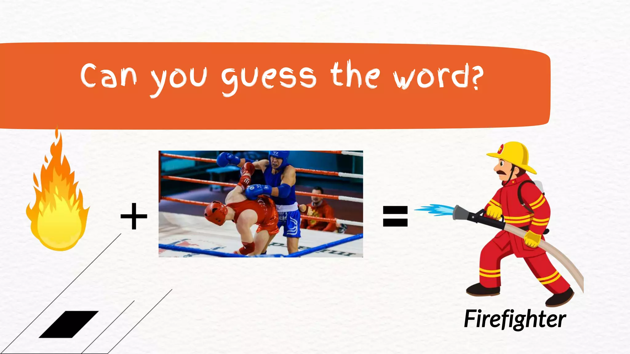 Can you guess the words with pictures? | PPTX