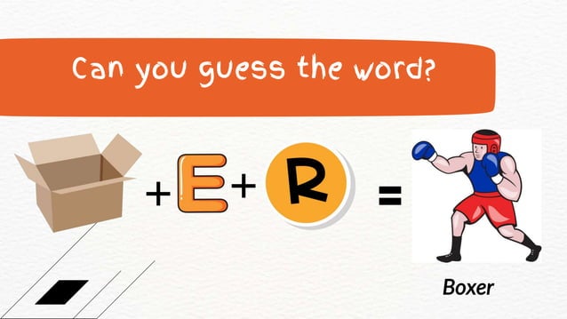 Can you guess the words with pictures? | PPTX