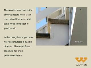 Spot the Slip and Fall Hazards | PPTX