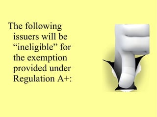 Can You Use the New Regulation A + | PDF