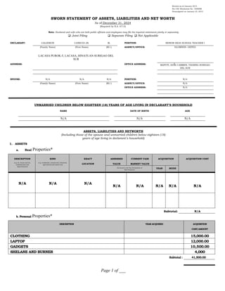 CANZ SALN PERSONAL DATA SHEET FOR DEPED.doc