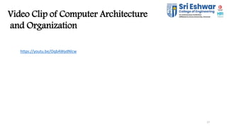 Computer Architecture and Organiaztion- intro | PPT