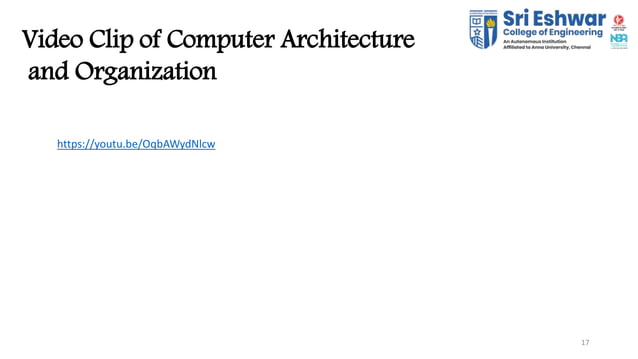 Computer Architecture and Organiaztion- intro | PPT