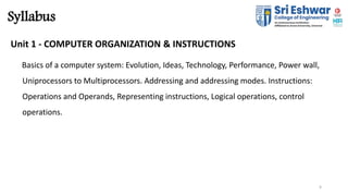 Computer Architecture and Organiaztion- intro | PPT