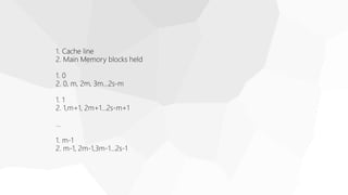 Cache Memory | PPT