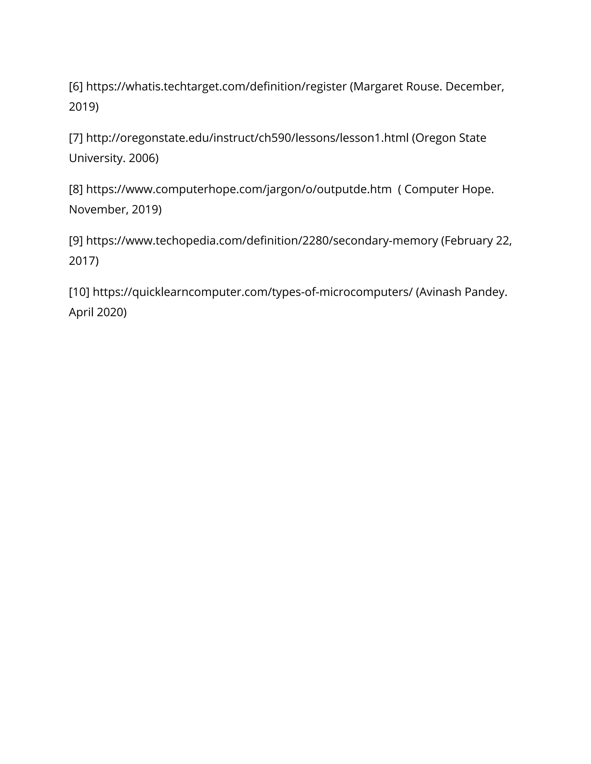 The Basic Configuration of a Microcomputer | PDF