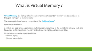 Virtual Memory | PPTX