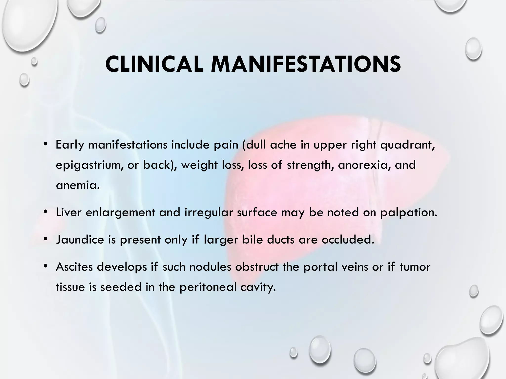 Cancer of liver - Easy ppt for Student Nurses | PDF