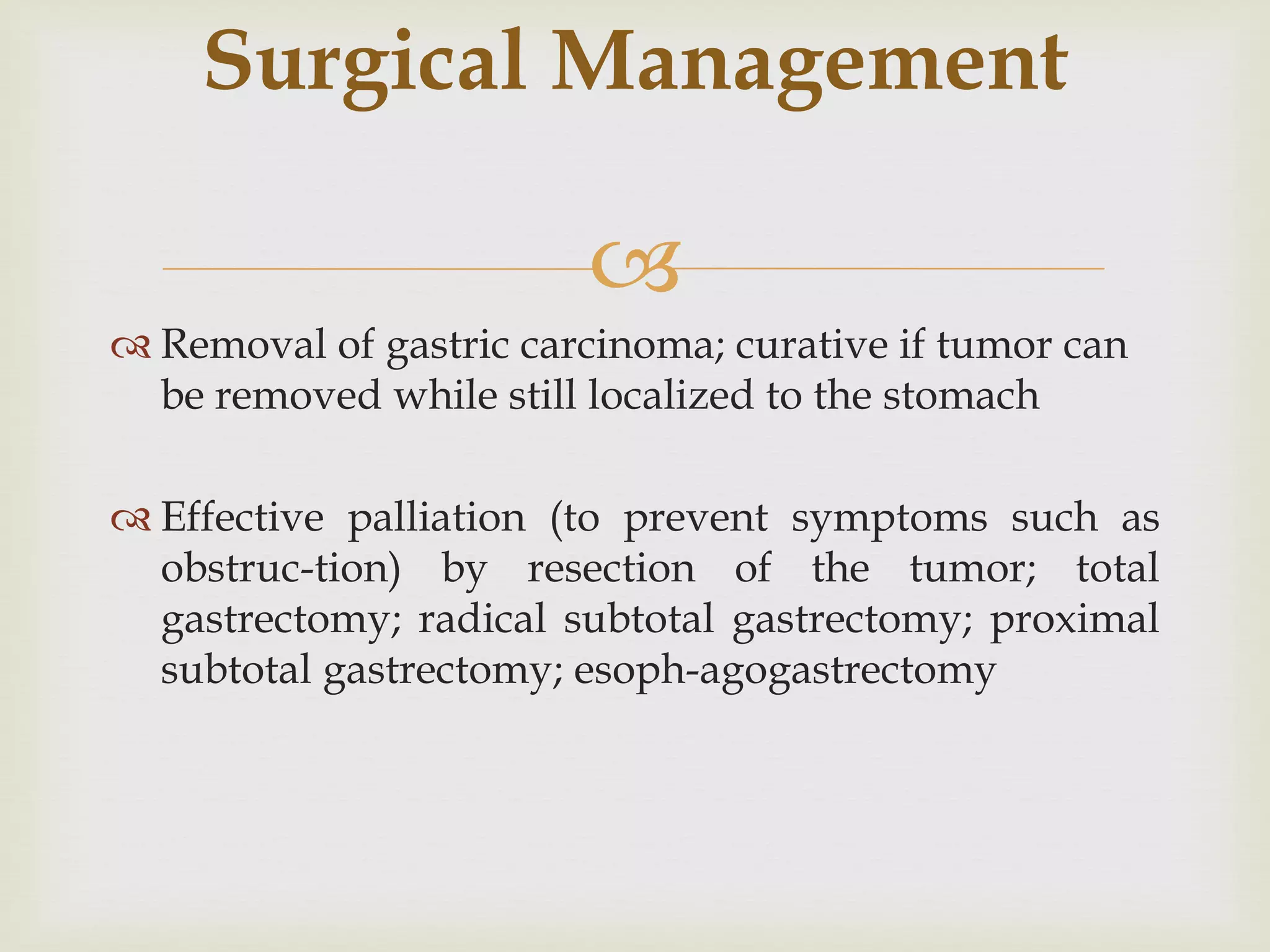 Cancer of Stomach - Easy explanation for Nurses- | PDF