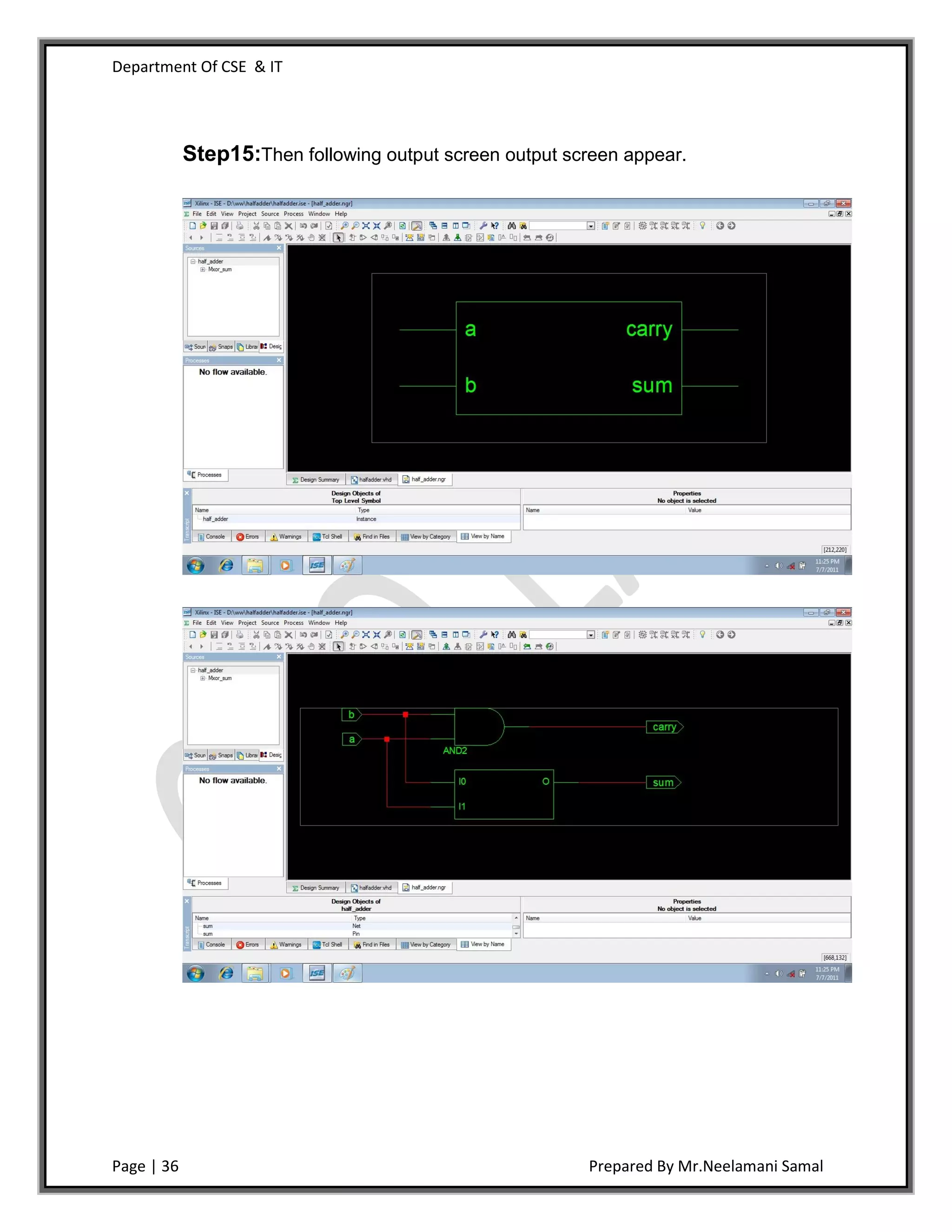 computer architecture lab manual | PDF