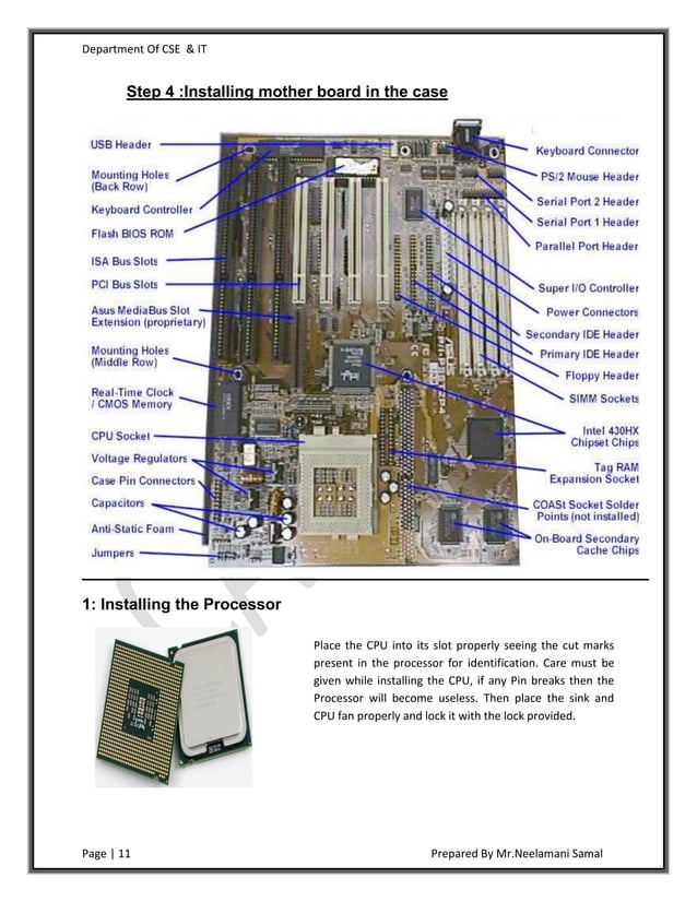 computer architecture lab manual | PDF
