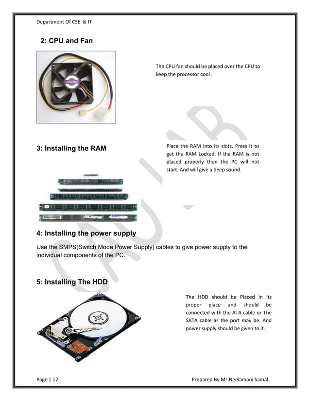 computer architecture lab manual | PDF