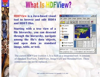 Modular HDFView | PPT