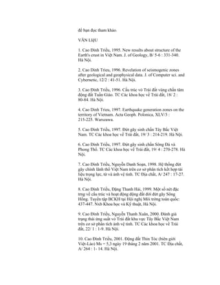 Cao đình triều | PDF