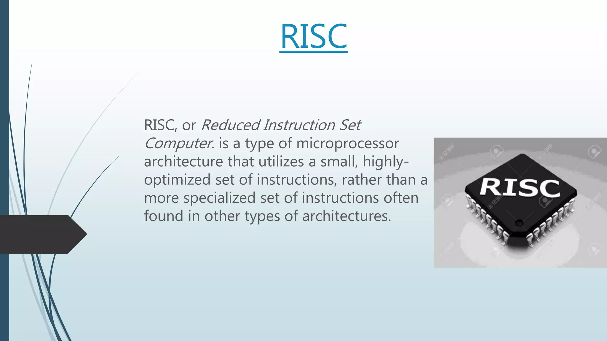PPT ON RISC | PPT