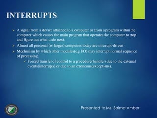 Interrupts | PPTX
