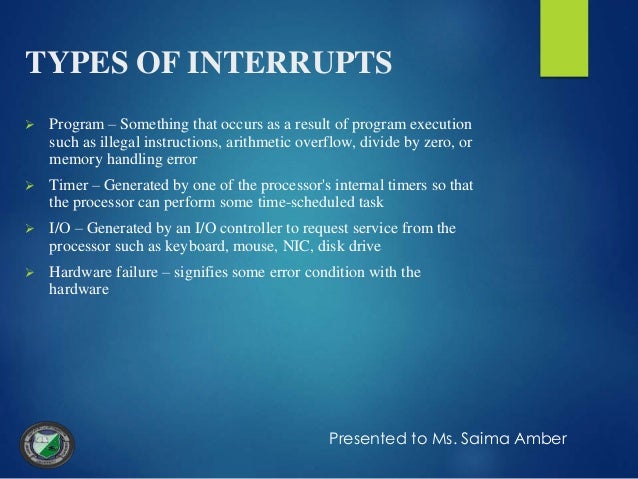Interrupts 