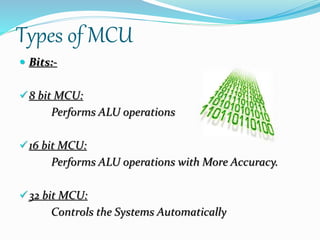 Microcontroller | PPTX | Computing | Technology & Computing