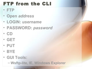Computer Architecture - Software - Lessons 11-12 - Windows networking and the Internet - Eric ...