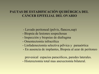 Ca ovario | PPT