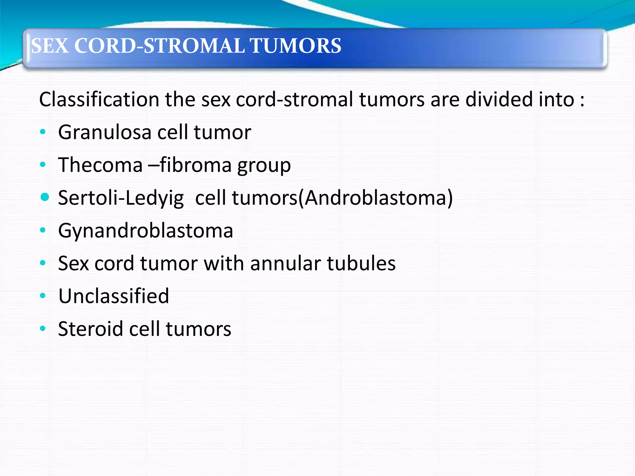 malignant ovarian tumour | PPTX