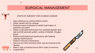 Management Of Epithelial Ovarian Cancer.pptx