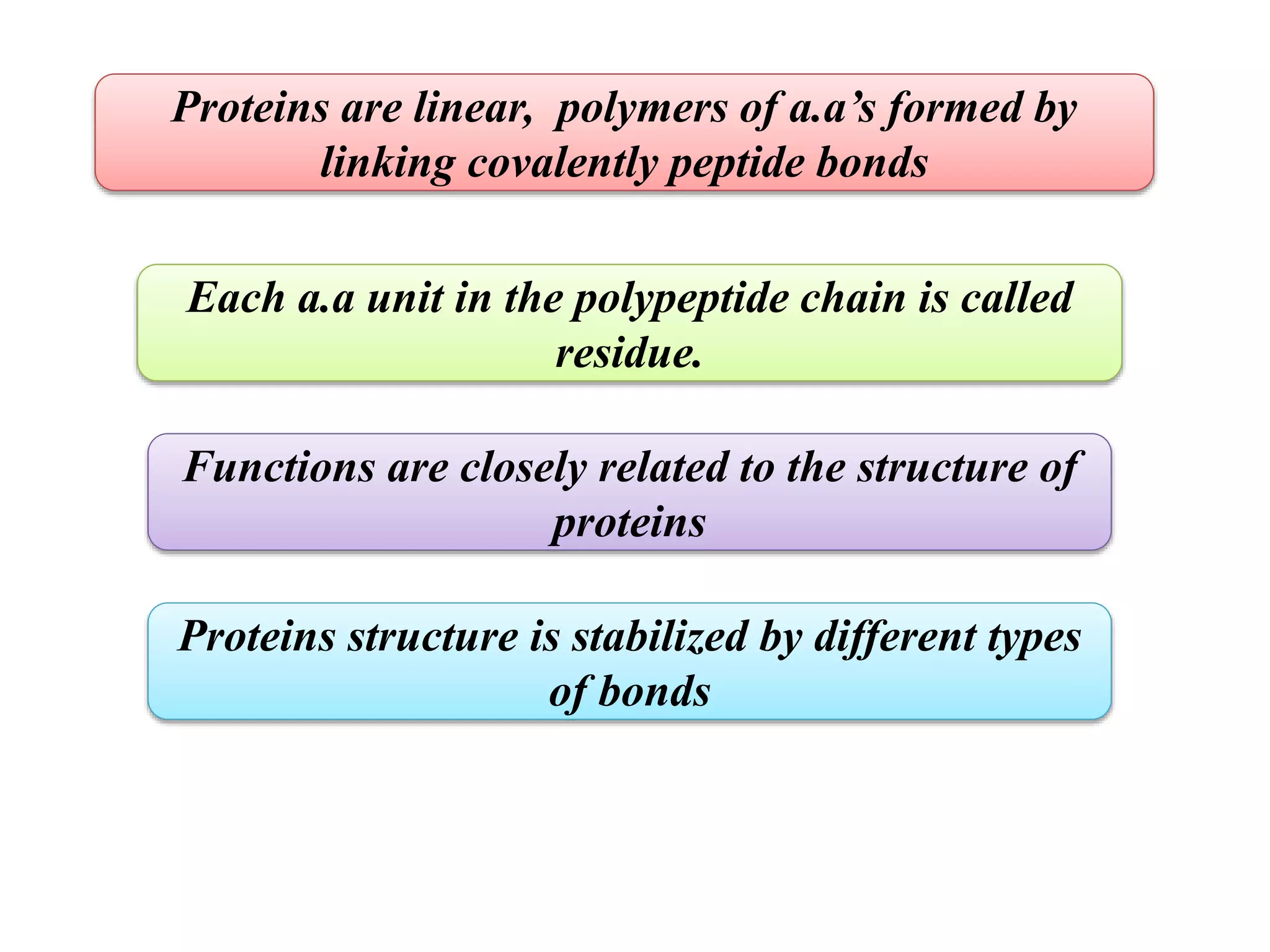 C-A&P 04 bonds responsible for protein structure | PPTX