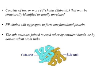 C-A&P 05 Structural organization of proteins | PPT