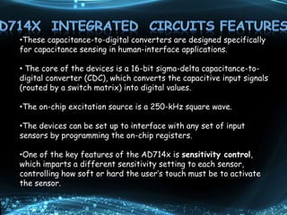 Capacitive Sensors | PPTX