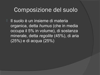 il suolo | PPT