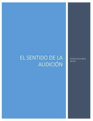 Resumen Cap. 52. el sentido de la audición. Fisiología Guyton | DOCX