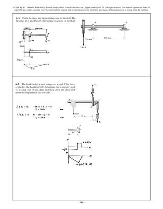Cap. 06 rm - r. c. hibbeler - 7ª ed | PDF