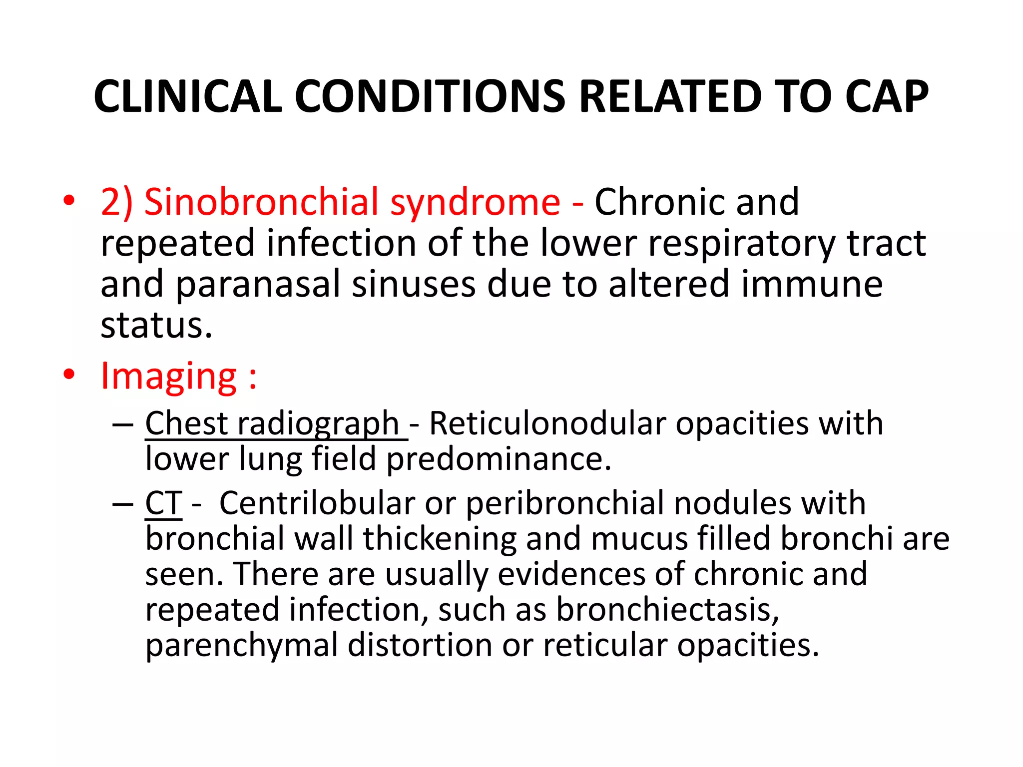 Community Acquired Pneumonia | PPTX