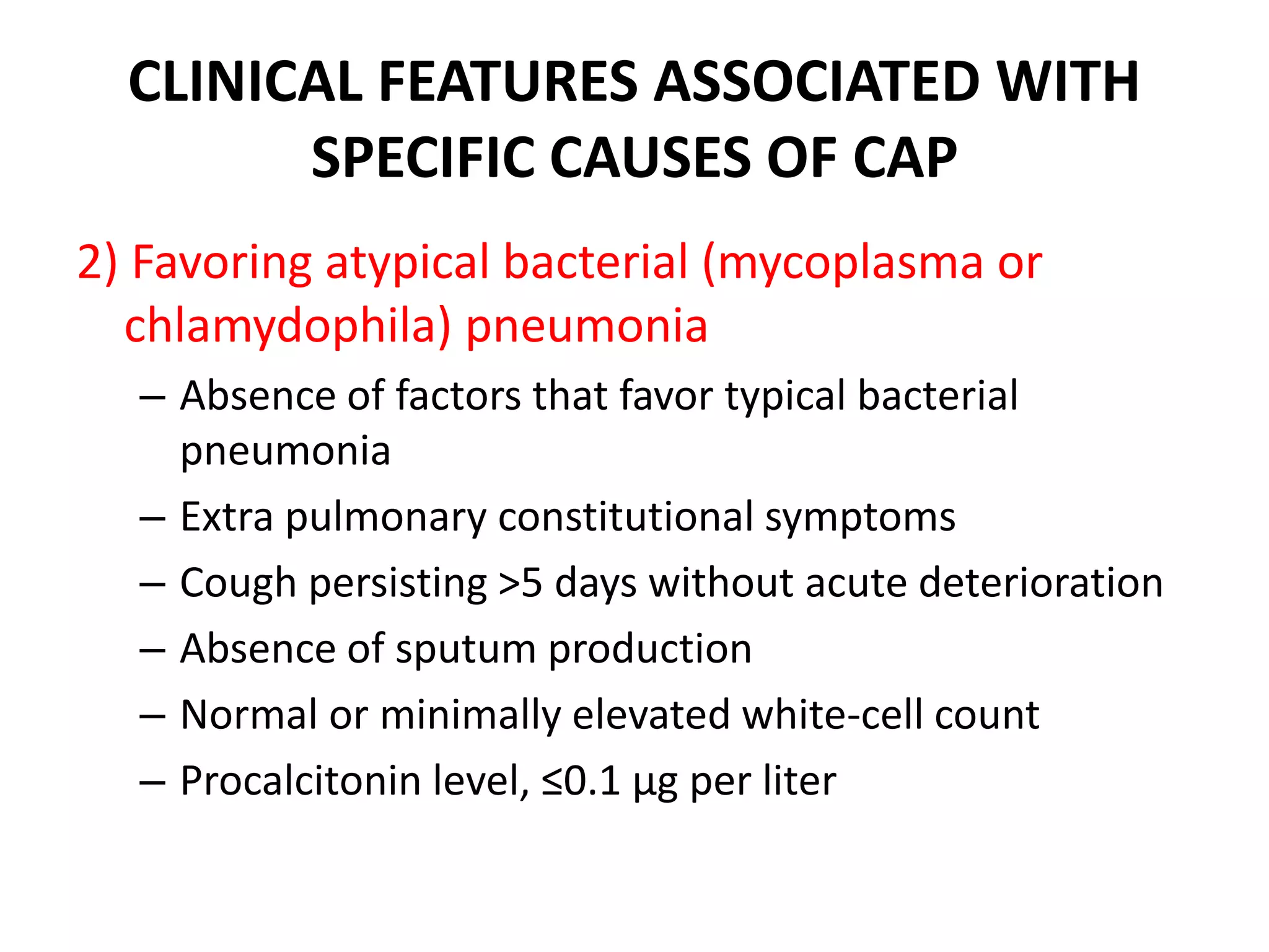 Community Acquired Pneumonia | PPTX