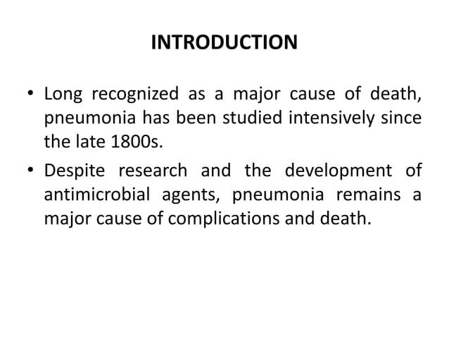 Community Acquired Pneumonia | PPT
