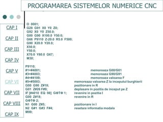 Cap.vi subprograme | PPT